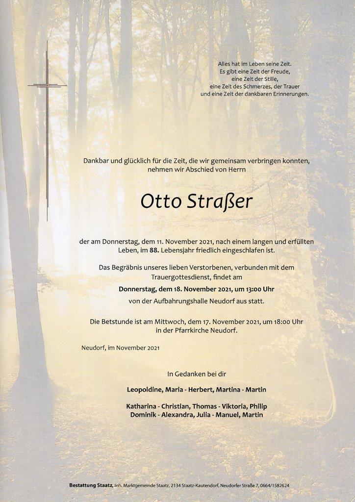 Sterbefälle 2021 | Bestattung Staatz